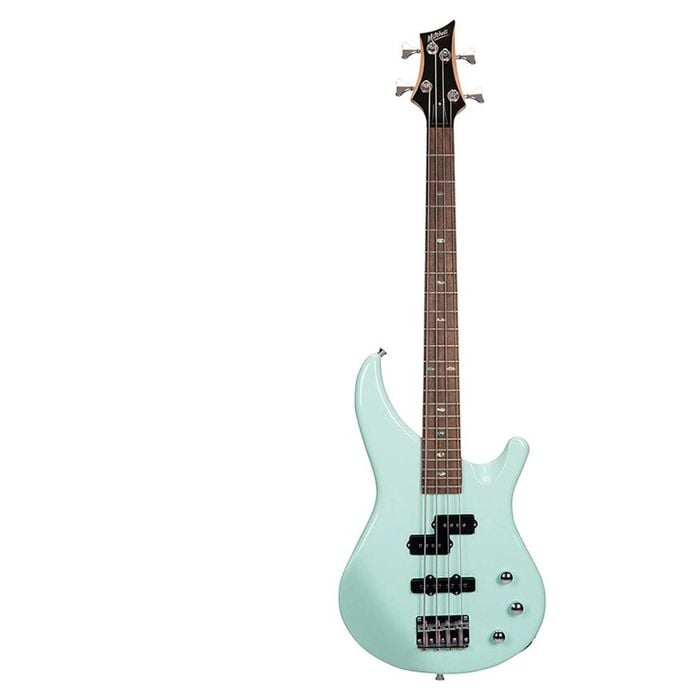 Freedom 4-String Short Scale Electric Bass Guitar Green - Bunnings ...