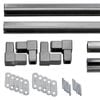 Matrix 2425 x 1220 x 28mm C-Channel Frame Kit - Charcoal (Colorbond ...