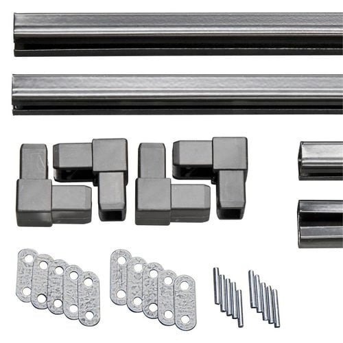 Matrix 2425 x 1220 x 28mm C-Channel Frame Kit - Charcoal (Colorbond ...