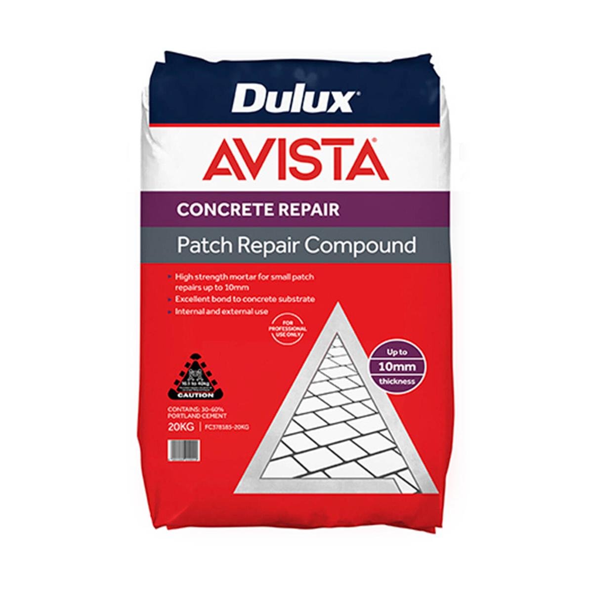 Dulux Avista 20KG Patch Repair Compound - Bunnings Australia