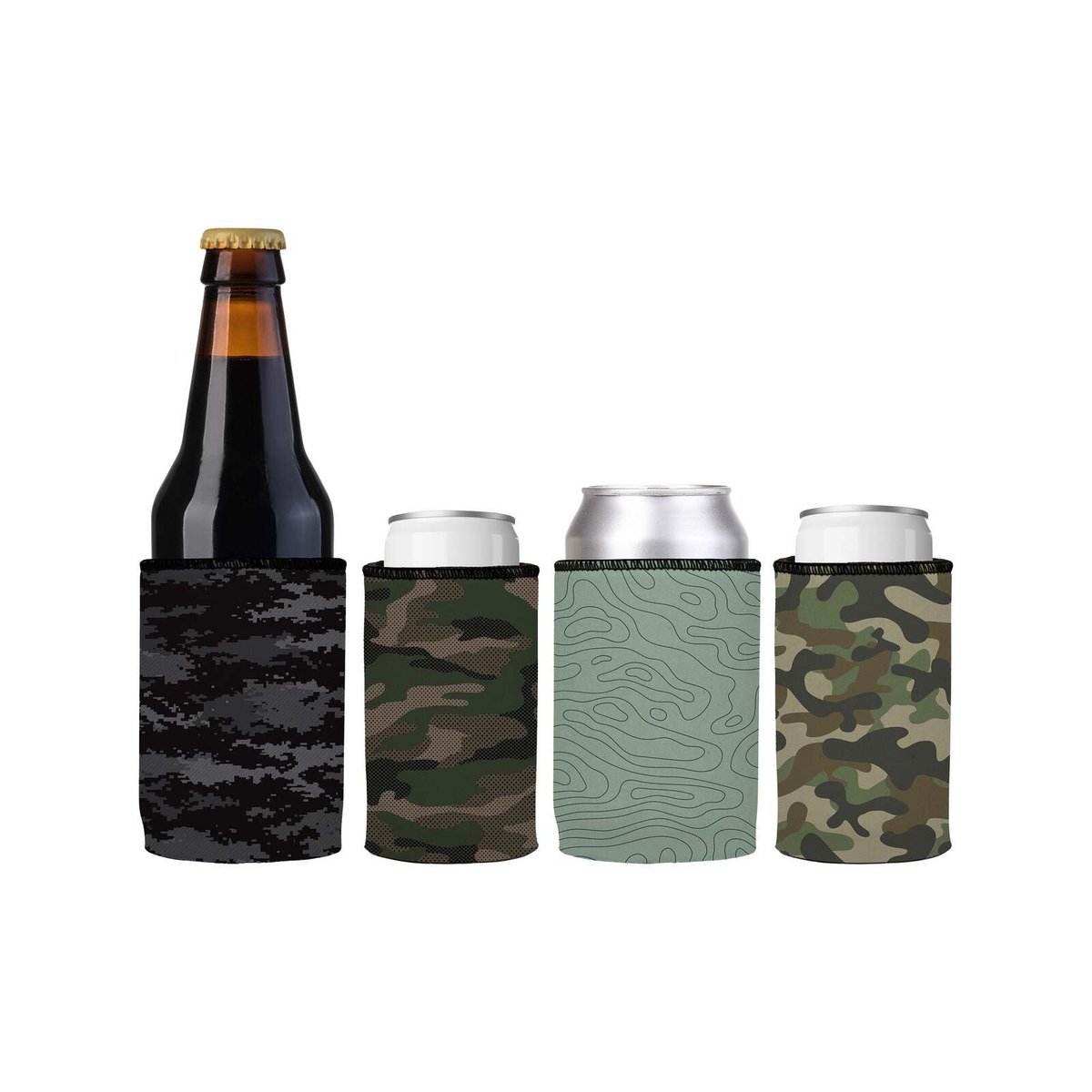 Stubbyz Just Camo Stubby Cooler 4-Pack Slim - Bunnings Australia