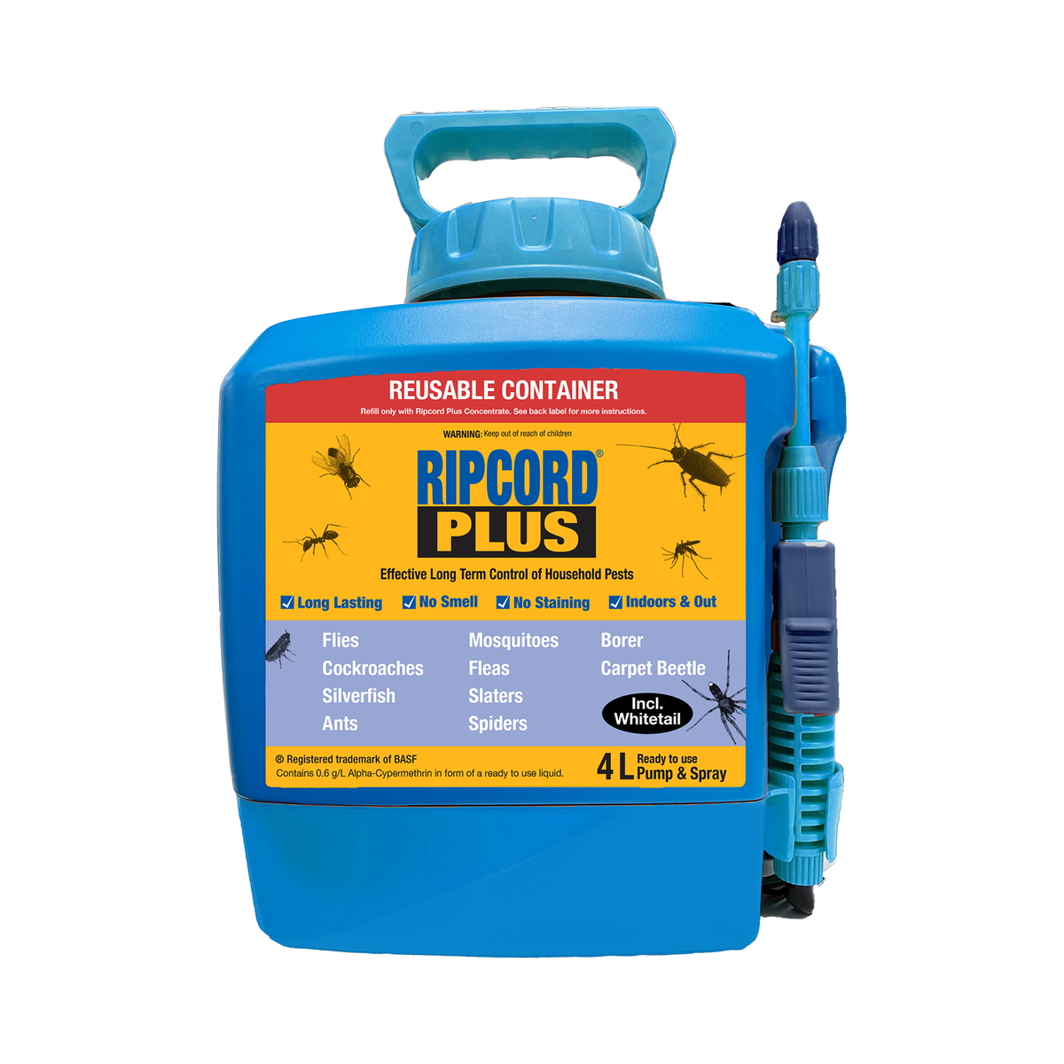 Ripcord Plus Pump & Spray 4L - Bunnings New Zealand